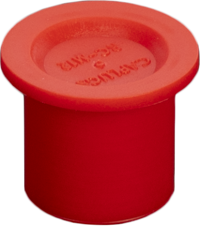 34001: Red Plastic Cap for M12 Connector