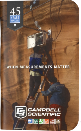 36508: Campbell Scientific Field Notebook, Surface Water