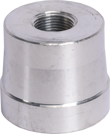 7622: Aluminum 1-1/2 to 3/4 in. Pipe Fitting Reducer