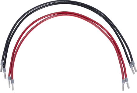 38416: Red and Black Power Cables (12 AWG), 15 in. for Granite...
