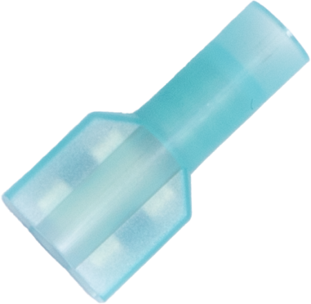 28995: Blue, Fully Insulated, Quick-Disconnect Socket-Lug Connector