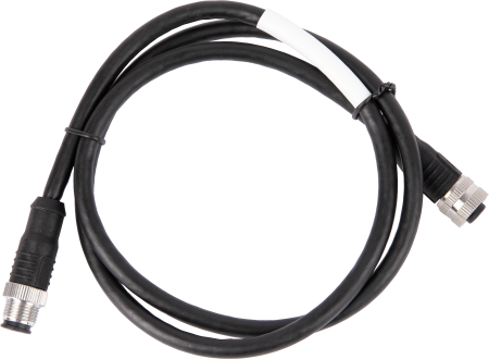 CABLE8T8PIN: 24 AWG Extension Cable with Eight-Pin to Eight-Pin M12...