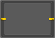 10695: CR3000 or CR23X Low-Profile Base without Battery