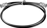 COAXMD9-L: MD9 Cable, RG59 with 2 BNC Pin (Male) Connectors