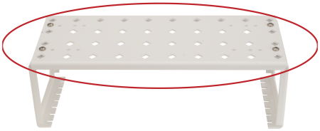 28959: Top Grid Plate for Enclosure Stack Mounting Kit