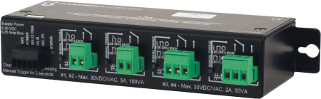 LR4: 4-Channel Latching-Relay Module
