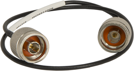 31319: RG174 Antenna Cable, Type N Pin (Male) to Type N Pin (Male)