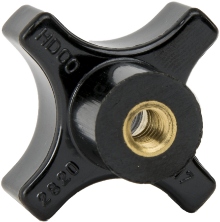 18902: Four-Arm Female Knob