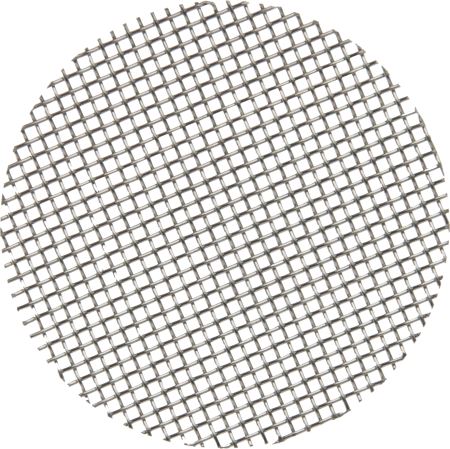 20554: Stainless-Steel Mesh Screen Disc, 20 x 20 with 1.50 Diameter
