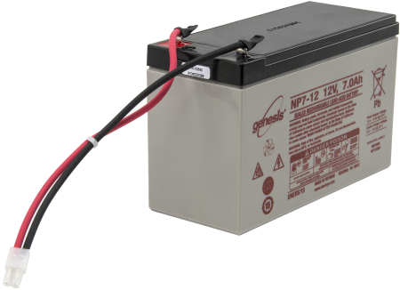 10590: ET Sealed Rechargeable Battery without Mounting Hardware