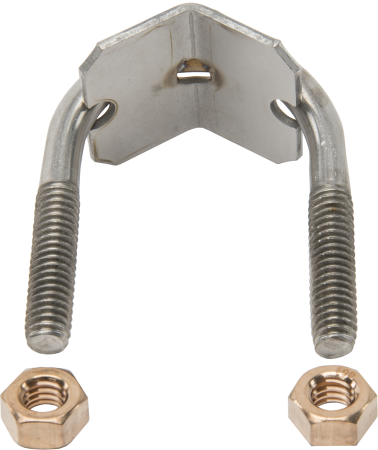 17851: U-bolt with Saddle Bracket and 2 Nuts