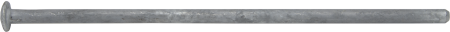 17049: Galvanized Steel Grounding Spike 1/2 x 16