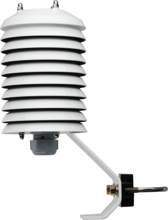 RAD10E: 10-Plate Solar Radiation Shield for Larger Sensors