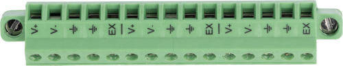 34444: Terminal Connector Screw Plug Marked Spectrum
